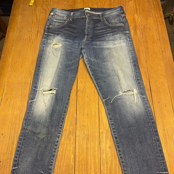 Citizens Of Humanity | Jeans | Citizens Of Humanity Blue Straight Leg ...